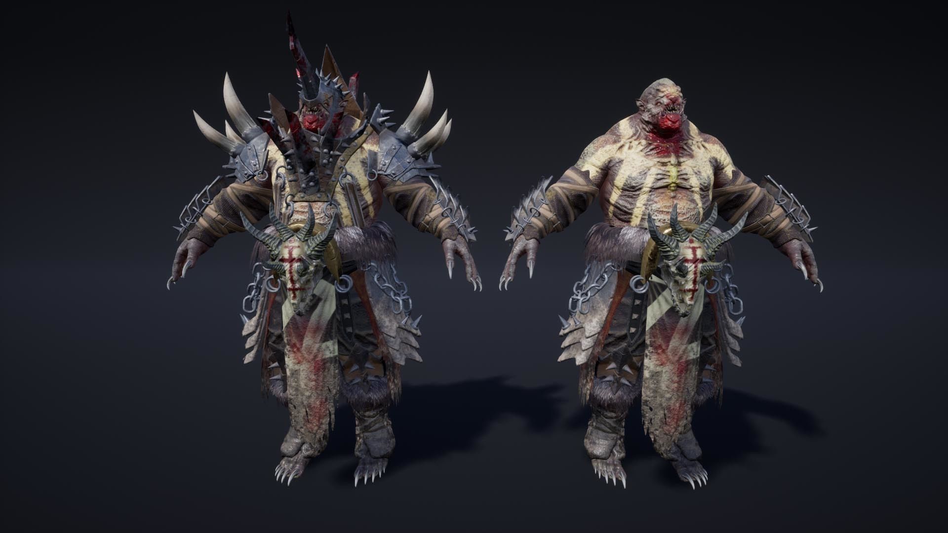 3D model Fantasy Enemies Pack VR / AR / low-poly | CGTrader