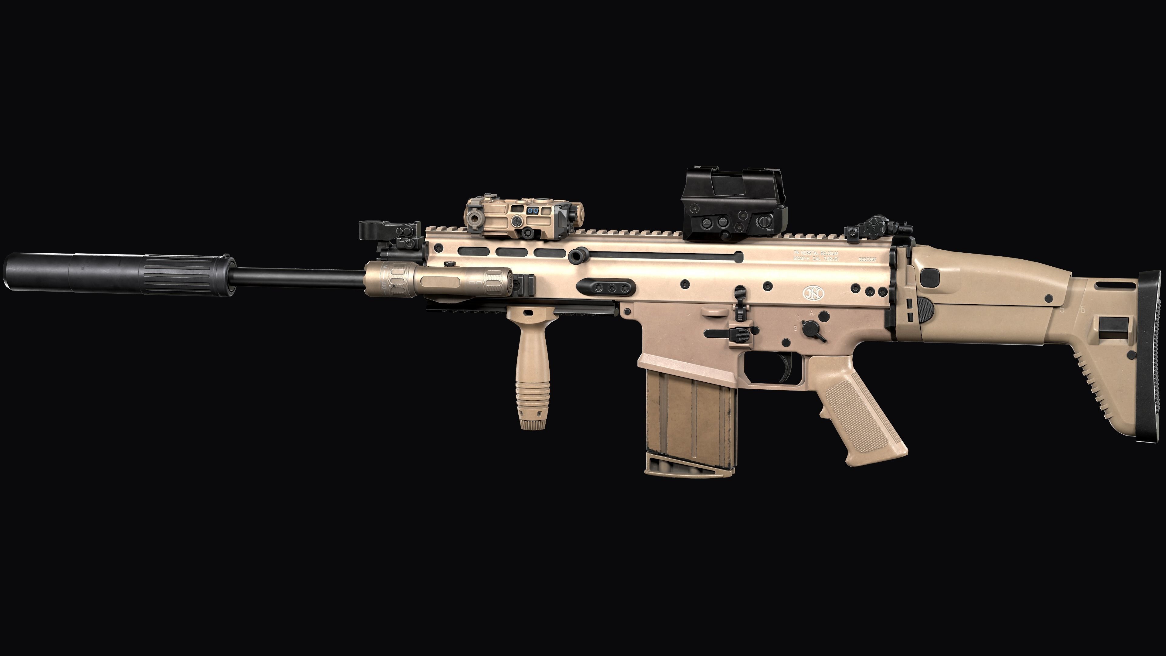 3D Model Collection Tactical Modular Modern Assault Rifles gun Weapon ...