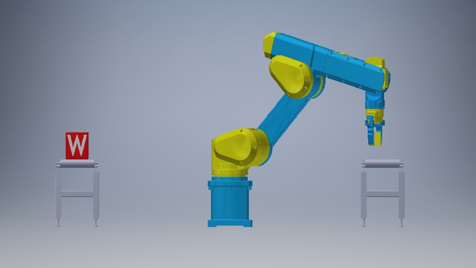 3D model Robot arm 6 dof degrees of freedom VR / AR / low-poly | CGTrader