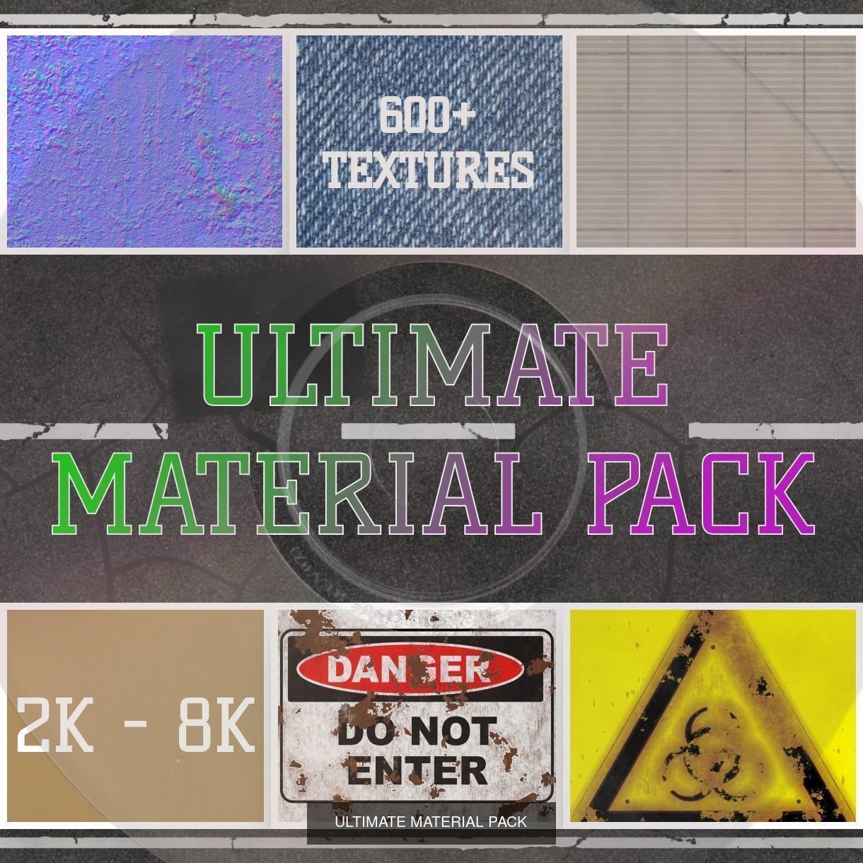 ULTIMATE TEXTURES PACK 3D Model Collection | CGTrader