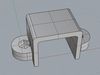 N20 motor fixing bracket 3D model 3D printable | CGTrader