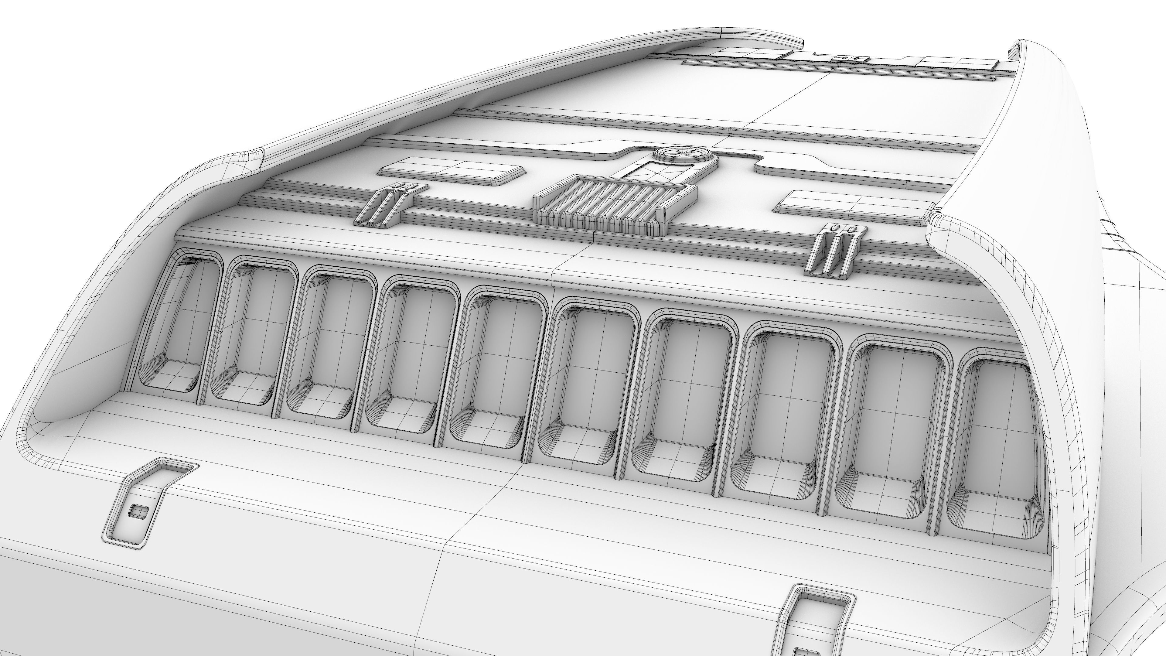 Star Trek Executive Shuttle SD103 3D model 3D printable | CGTrader