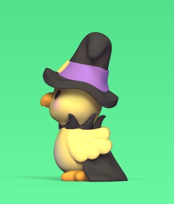 Witch Bird 3D model 3D printable | CGTrader