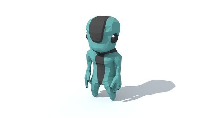 3D model Animated Alien VR / AR / low-poly | CGTrader