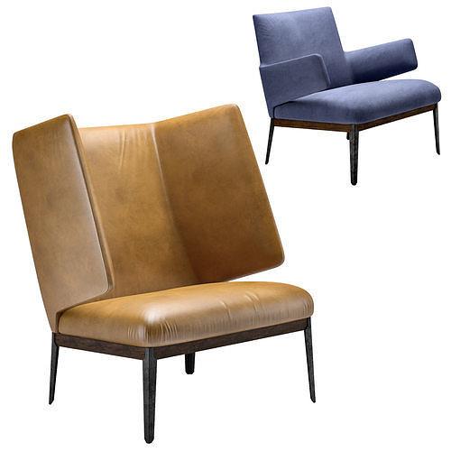 Hug armchair ARFLEX 3D model | CGTrader