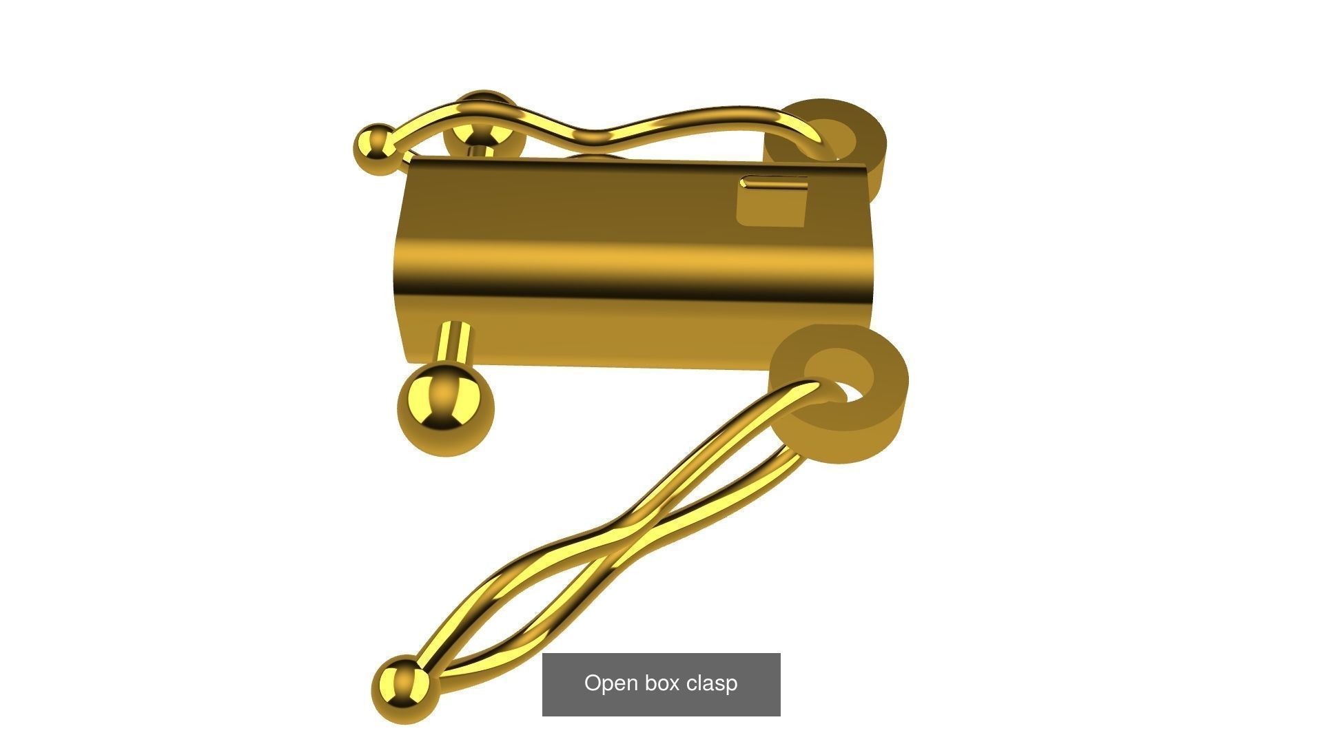 3 types of clasps 3D Model Collection | CGTrader