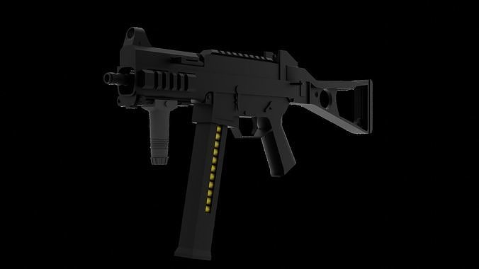 3D model UMP 45 VR / AR / low-poly | CGTrader