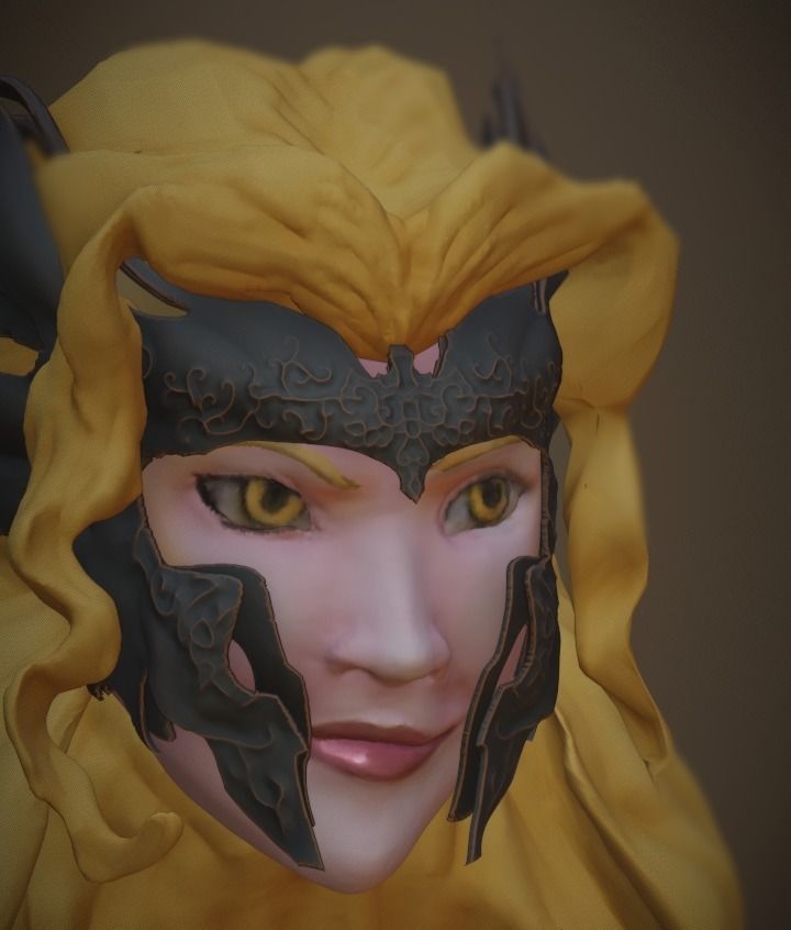 Head Preya Animation 3D model rigged | CGTrader