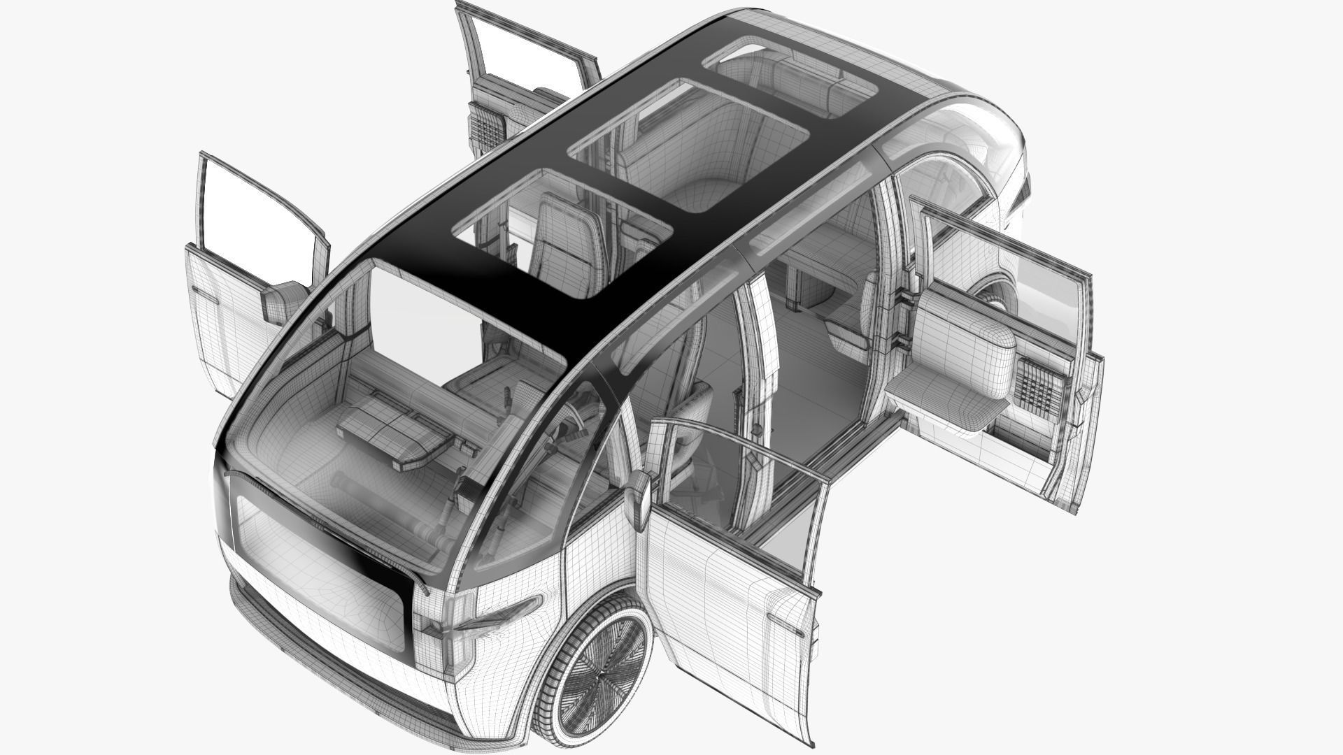 Canoo Lifestyle Vehicle 3D model | CGTrader