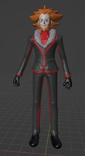 Lysandre team flare 3D model 3D printable | CGTrader