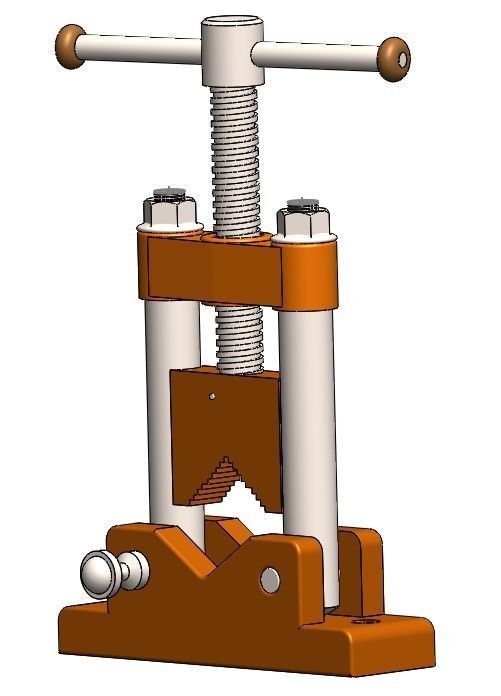 Pipe Vice 3D model animated | CGTrader