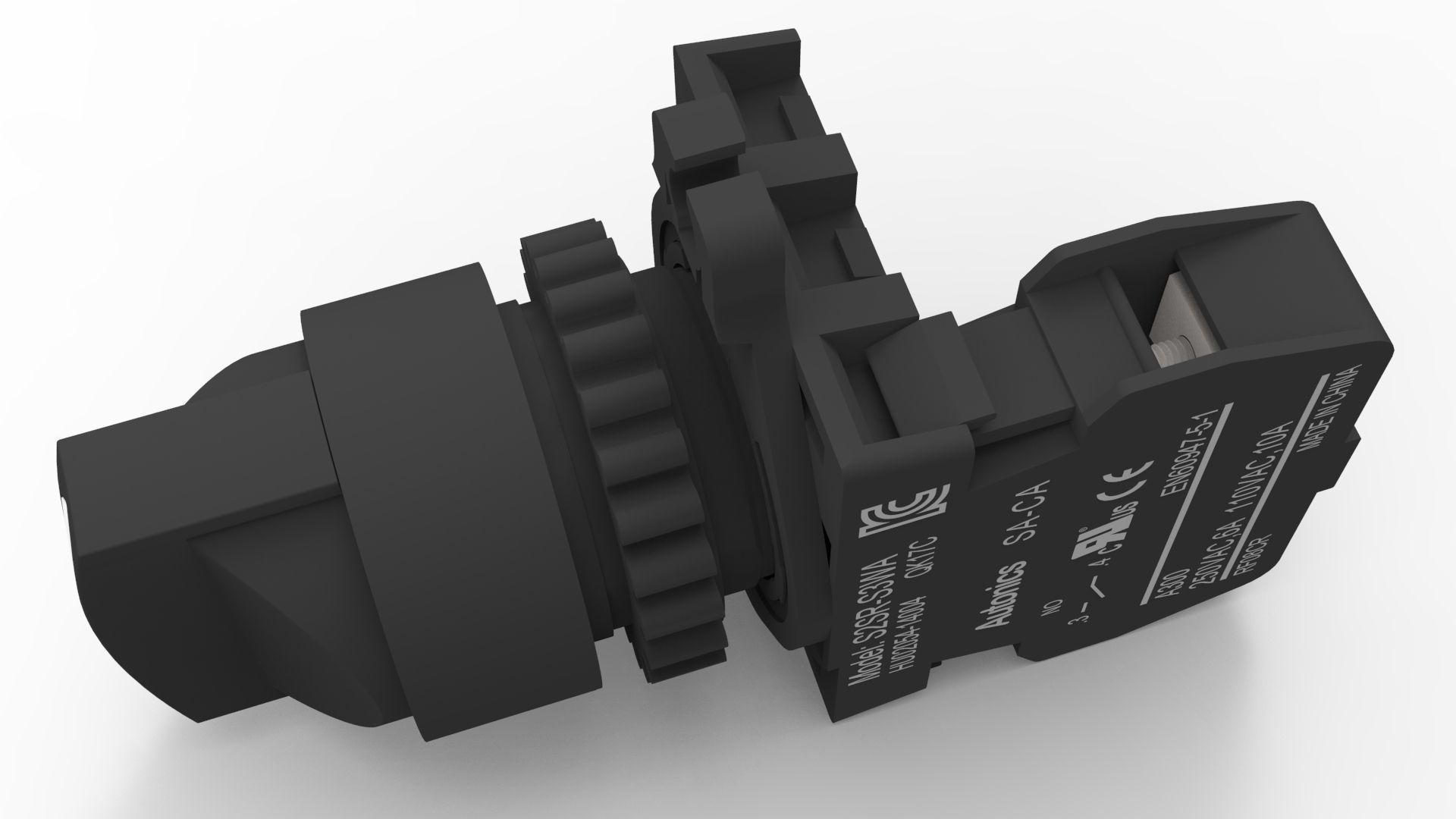 selector Switch Button 3D model | CGTrader