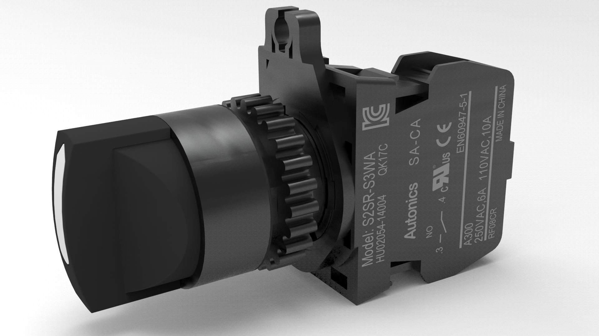 selector Switch Button 3D model | CGTrader