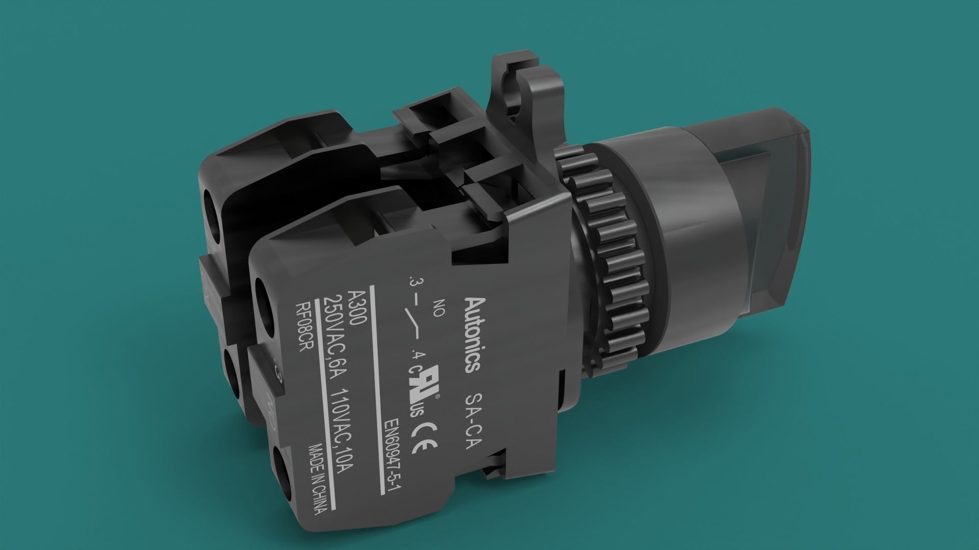 selector Switch Button 3D model | CGTrader