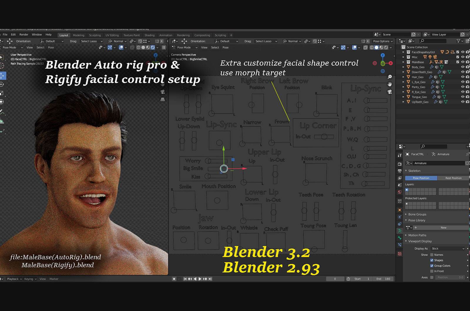 3D model Male Base Complete Rig VR / AR / low-poly | CGTrader