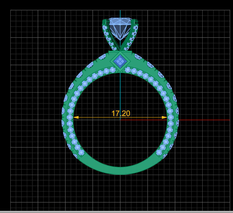 Diamond jewelry for women free 3D model 3D printable | CGTrader