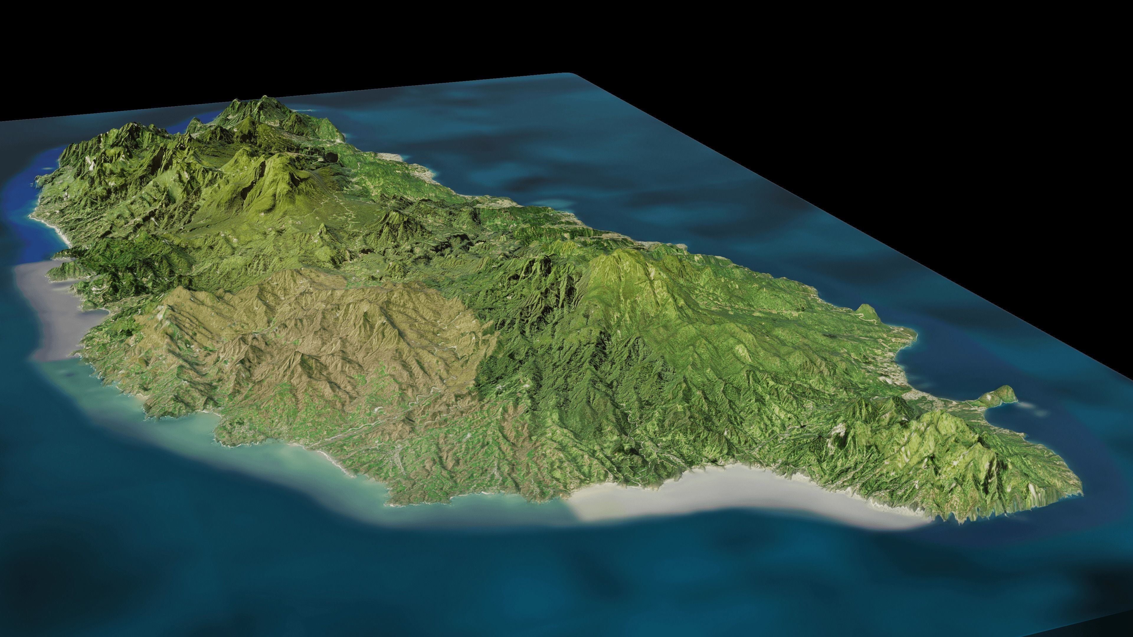 Dominica Island 3D Model 3D model | CGTrader
