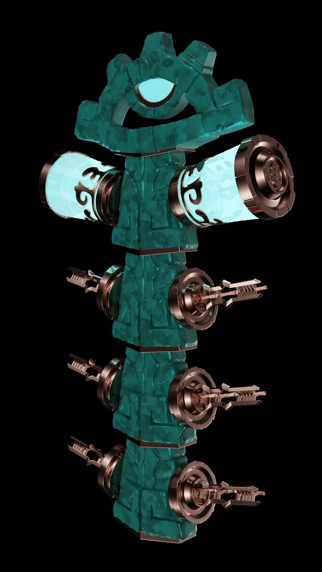 Link UltraHand Energy Cell Capacitor Zelda Tears of The Kingdom 3D ...