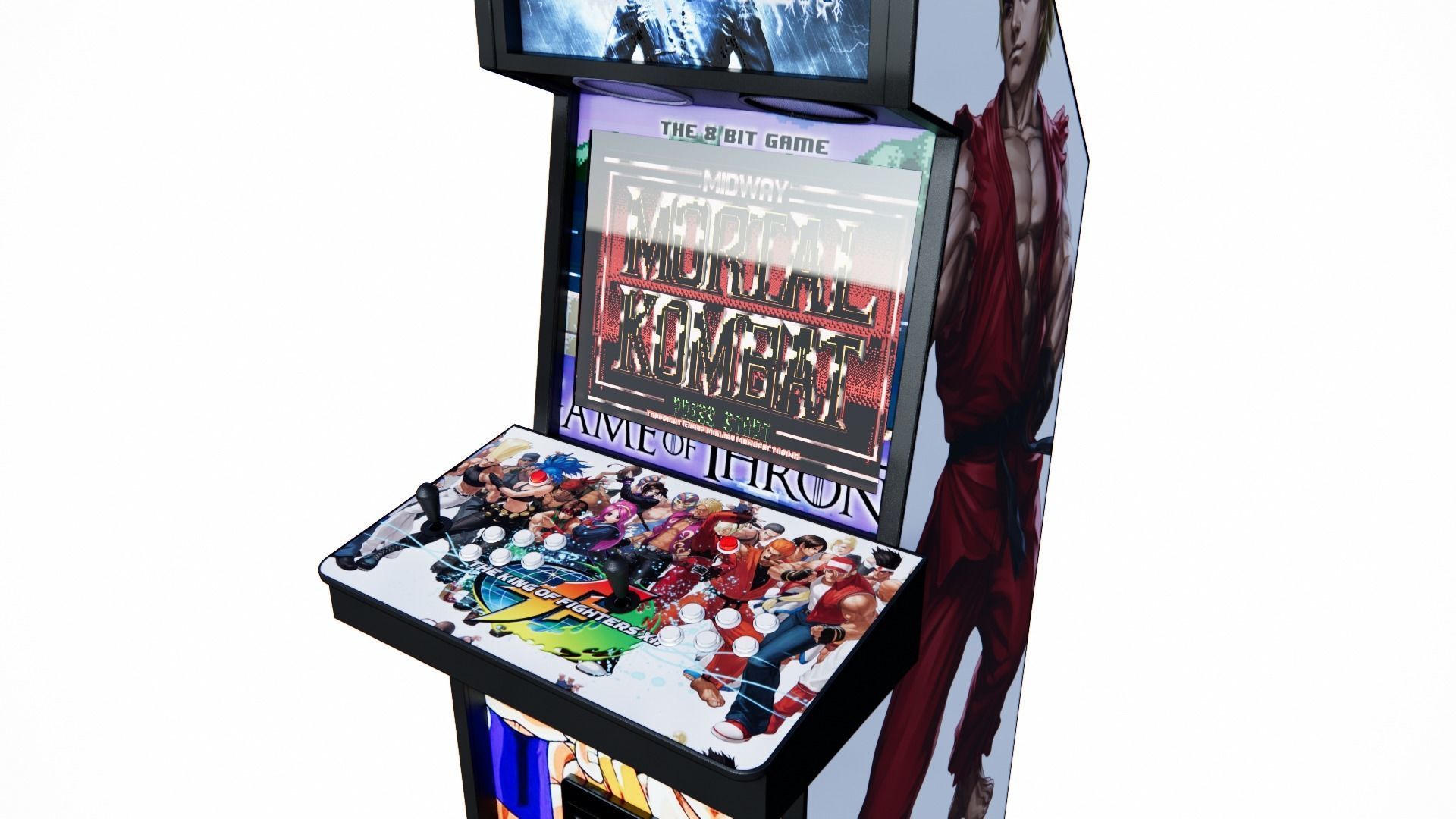 Fliperama Arcade 3D model | CGTrader