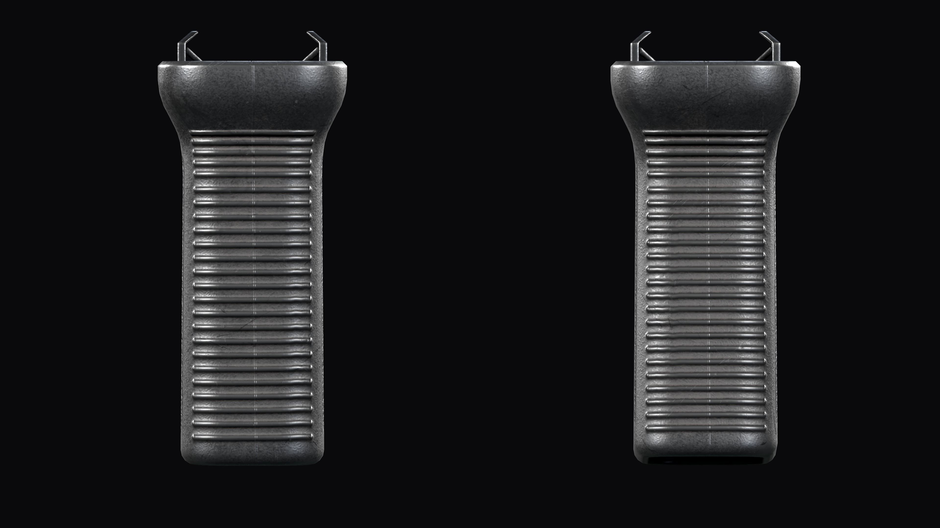 3D model Vertical foregrip BCM GUNFIGHTER MOD 3 VR / AR / low-poly ...