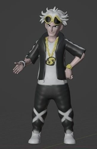 Guzma team skull 3D model 3D printable | CGTrader