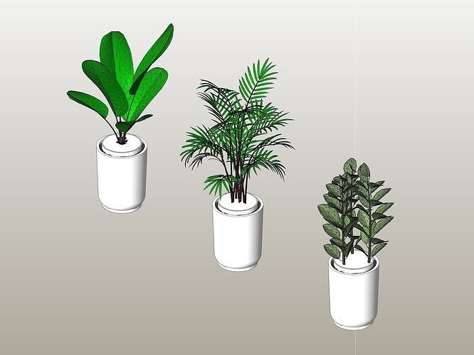 3D model vegetation pack VR / AR / low-poly | CGTrader