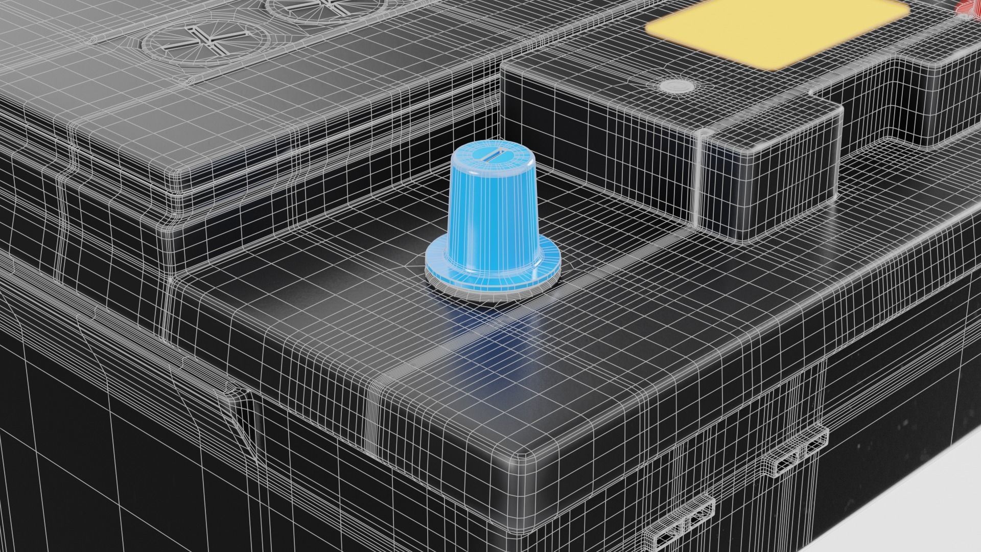 Car Battery Type A 3D model | CGTrader