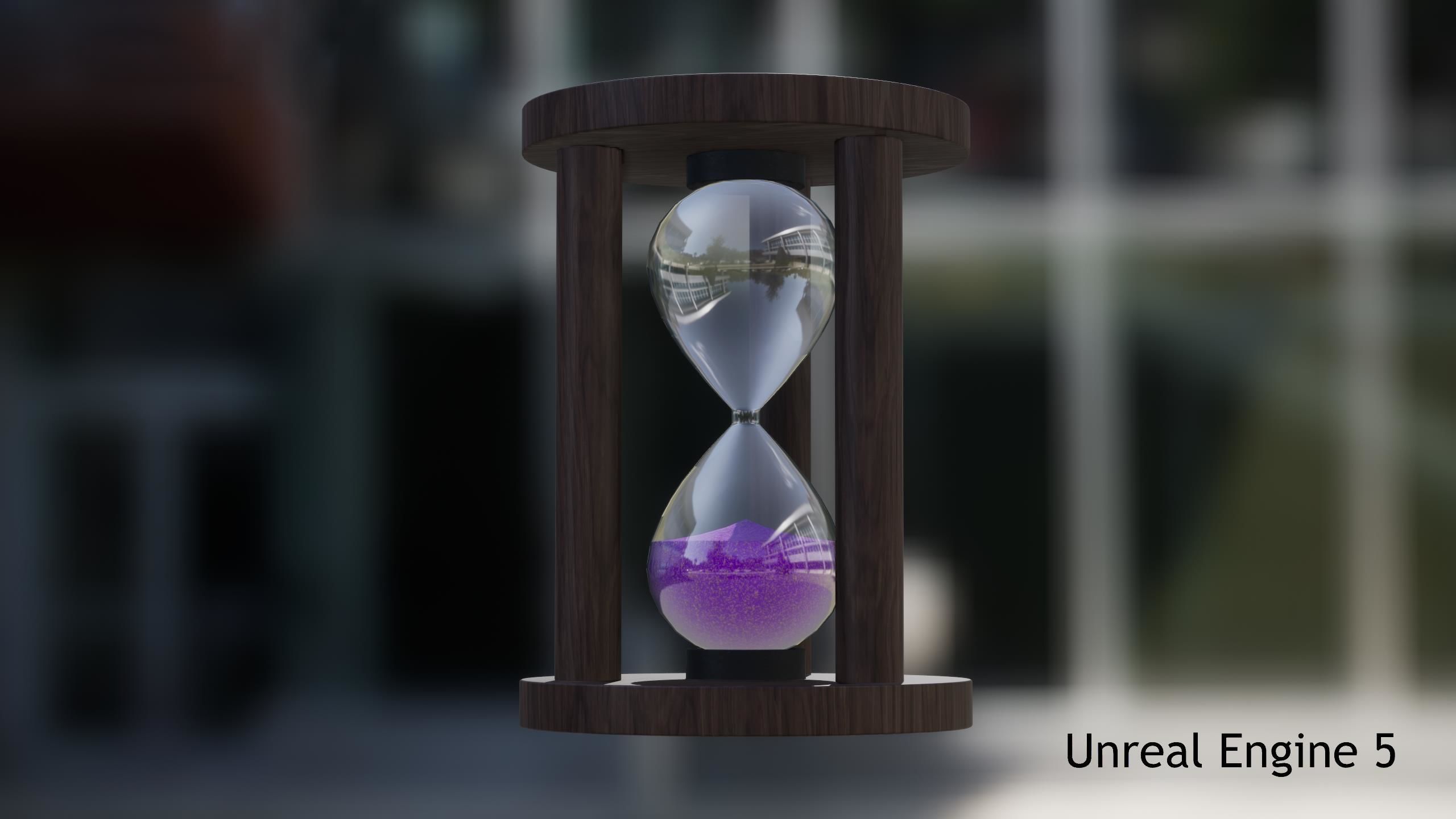 3D model Hourglass VR / AR / low-poly | CGTrader