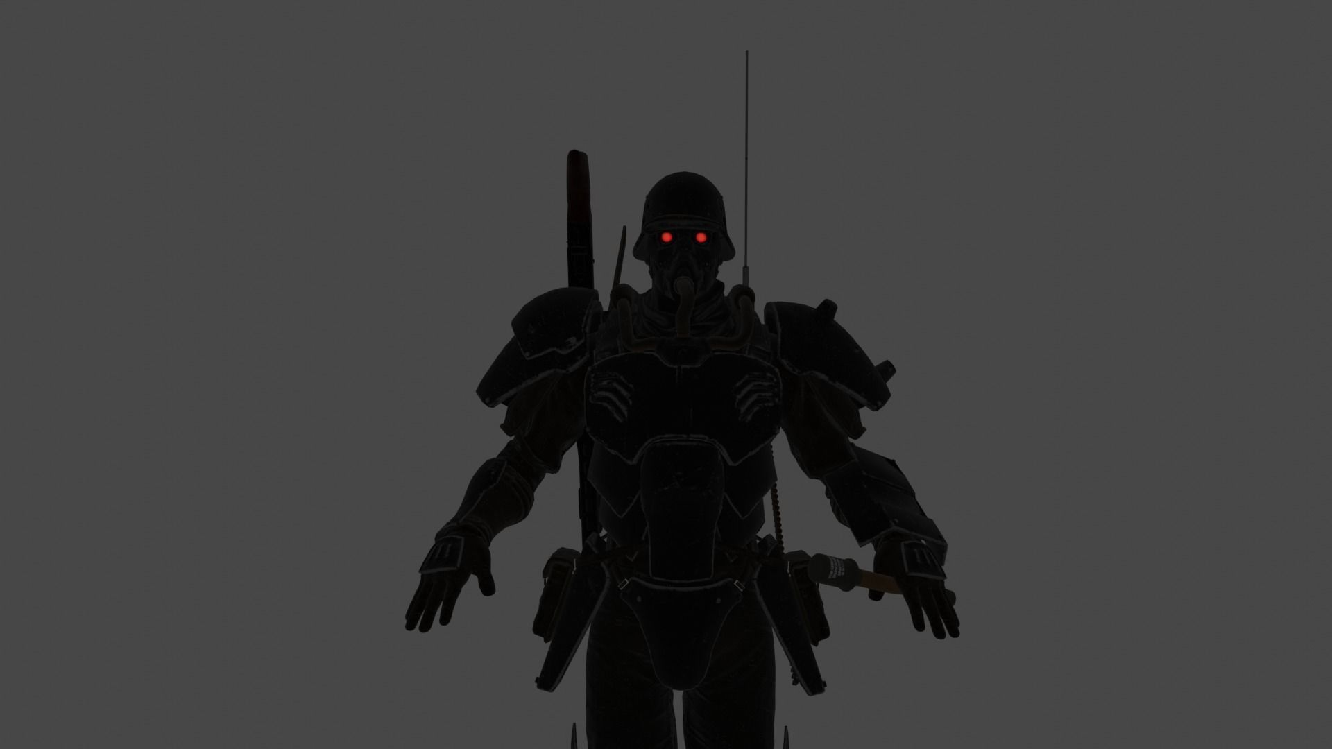 Kerberos Panzer Cop 3D model rigged | CGTrader