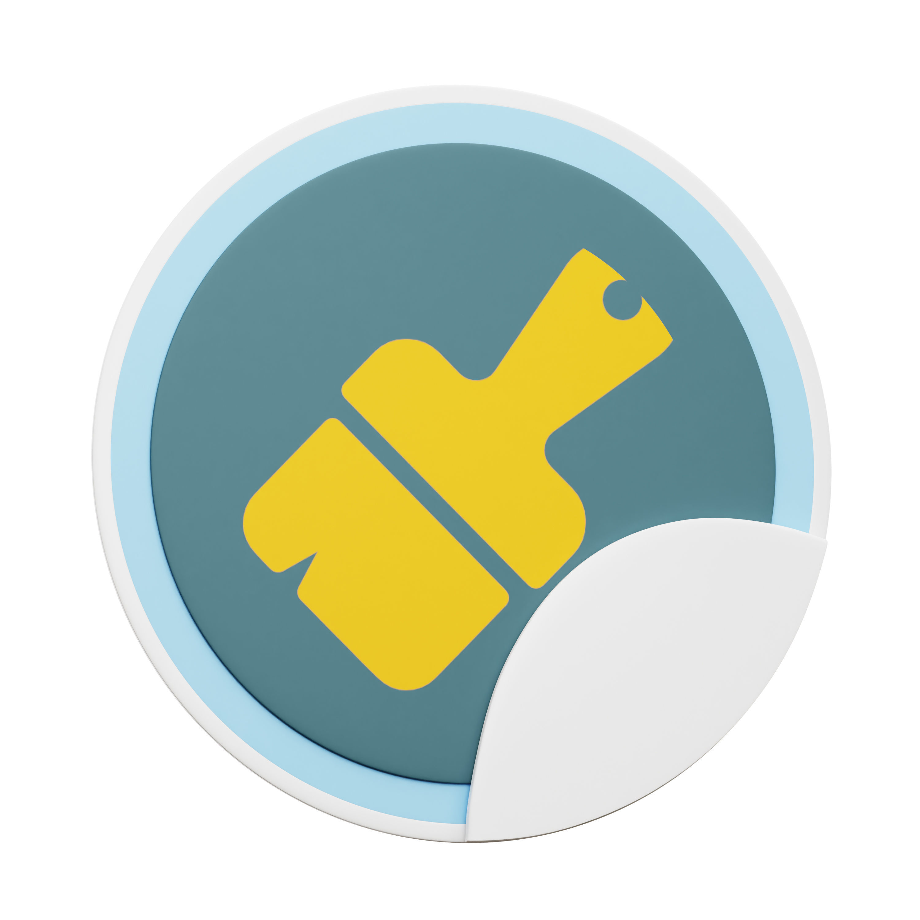 3D model Sticker 3D Icon VR / AR / low-poly | CGTrader