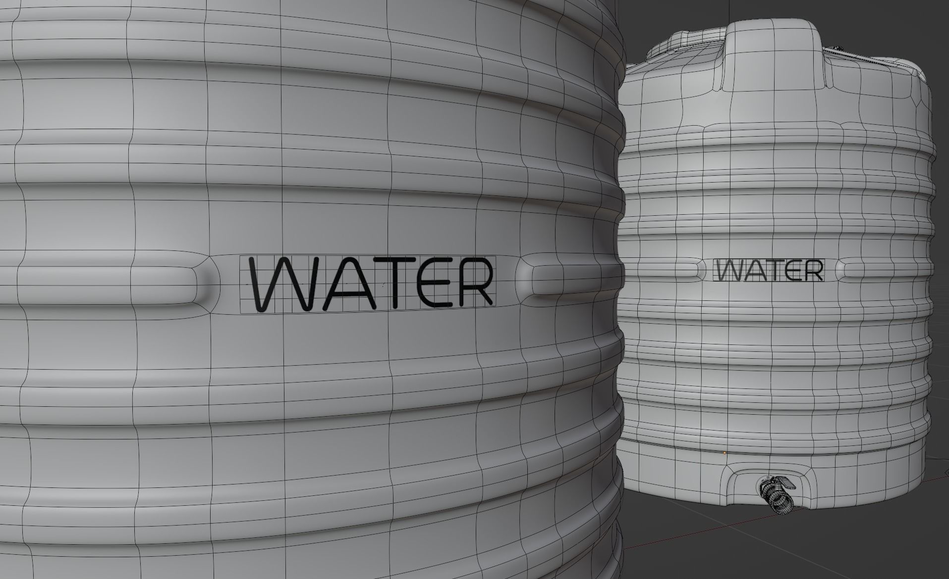 Water Tank 1 3D model | CGTrader
