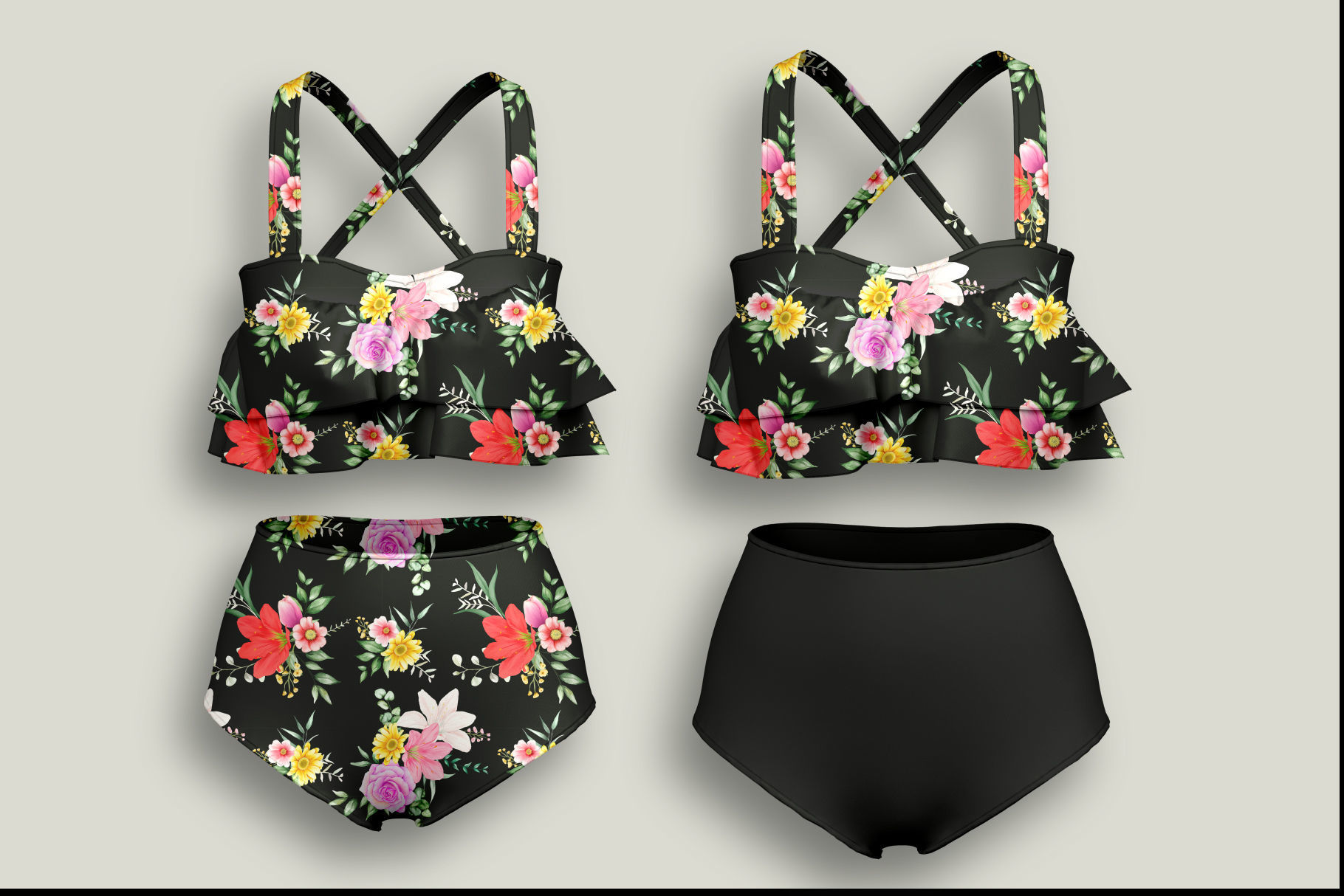 Swimming Suit Marvelous Designer 3D model | CGTrader