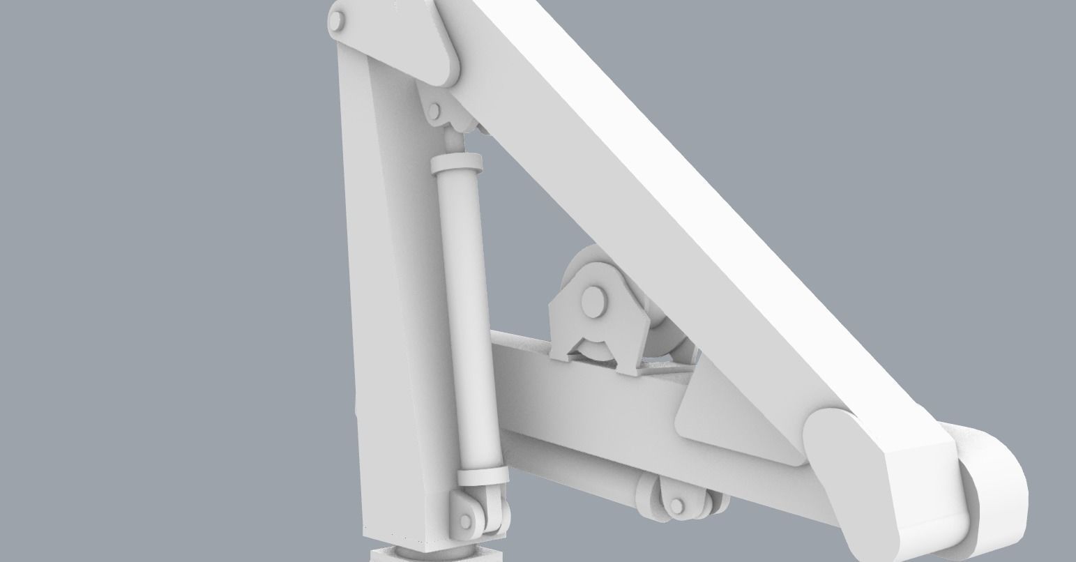 PM Palfinger Loading Crane 3D model 3D printable | CGTrader