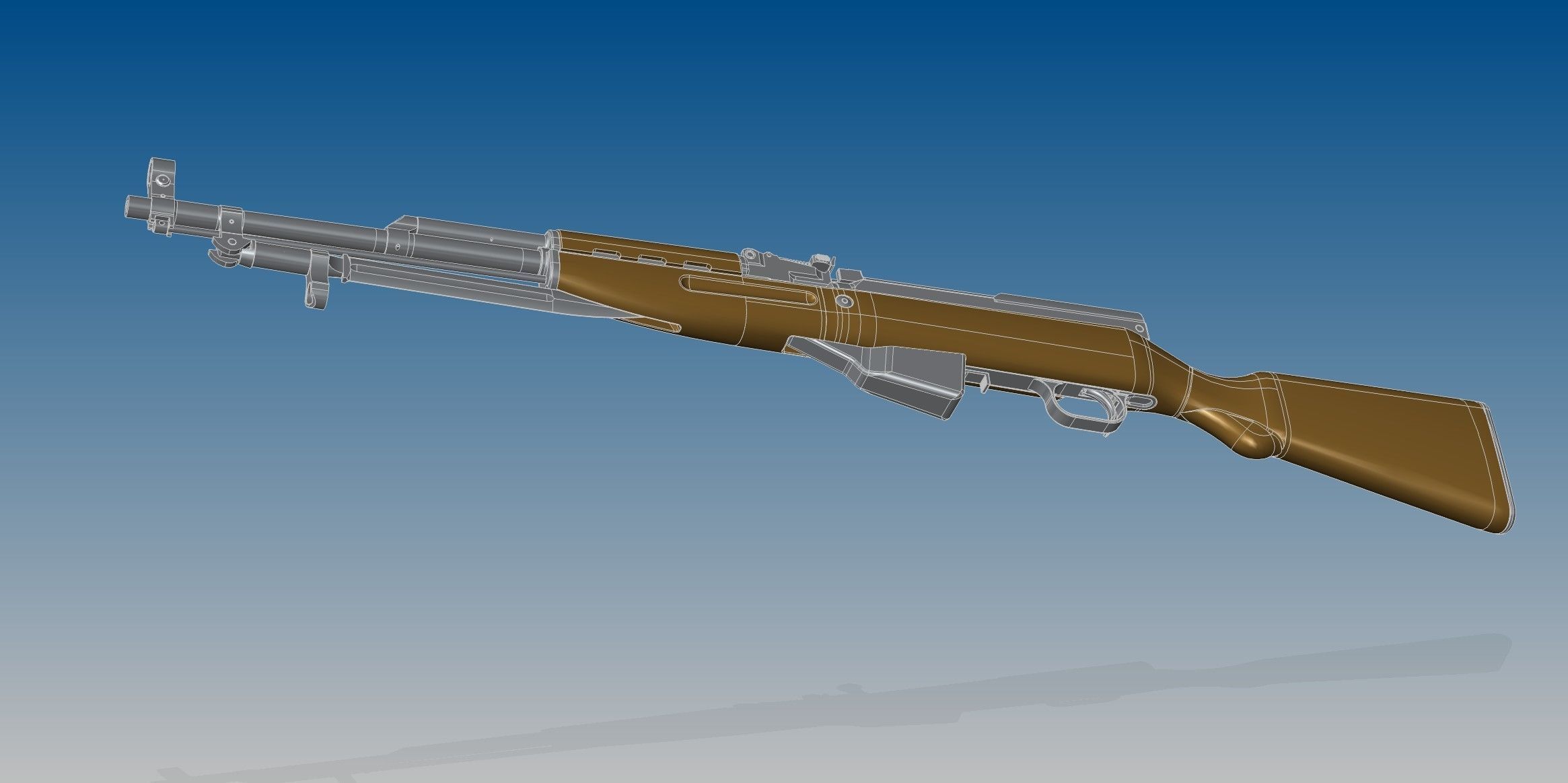 Soviet SKS 3D model | CGTrader