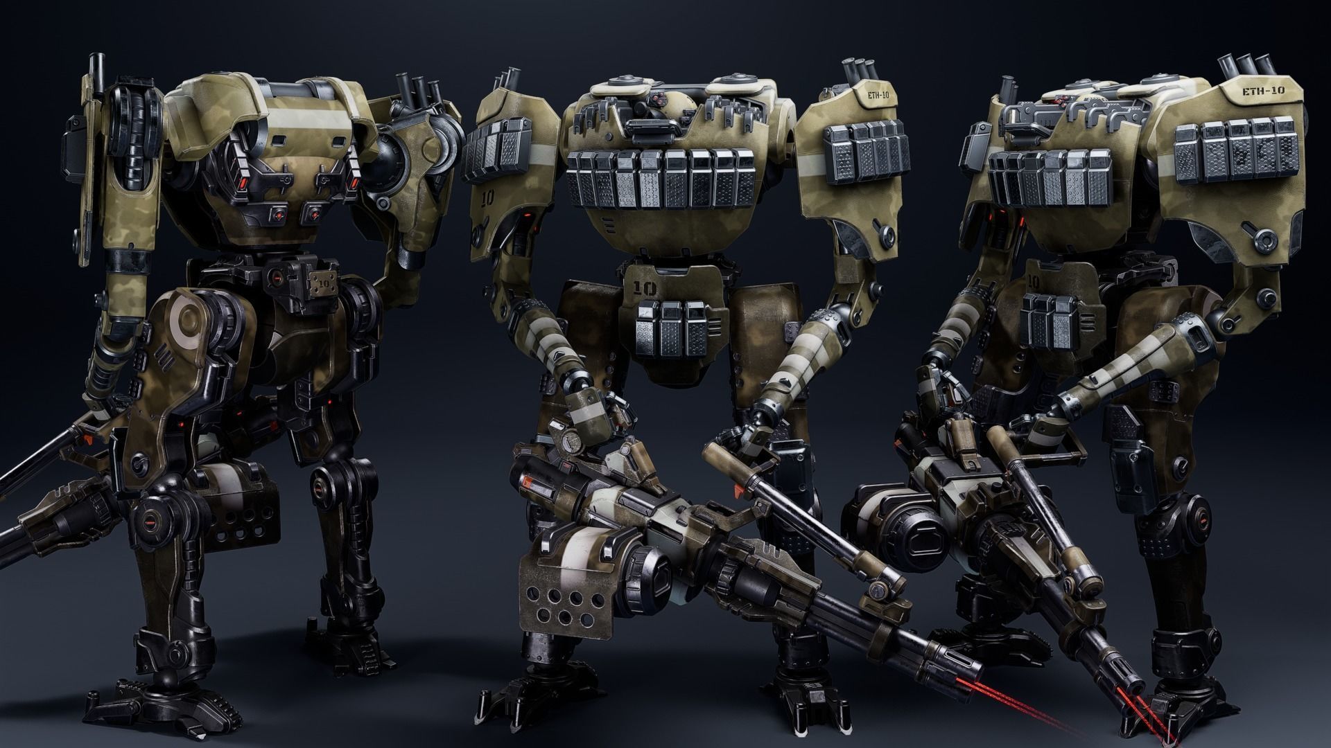 Super Bot pack Vol2 3D Model Collection | CGTrader