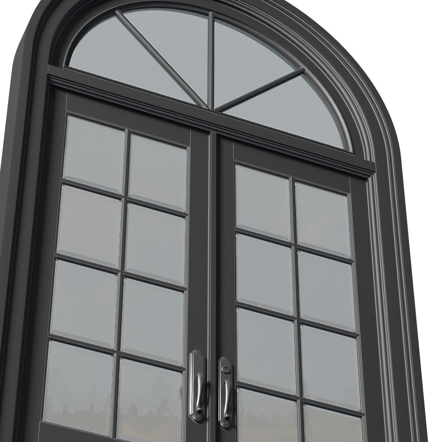 Arc Classic Entrance Doors 3D model | CGTrader