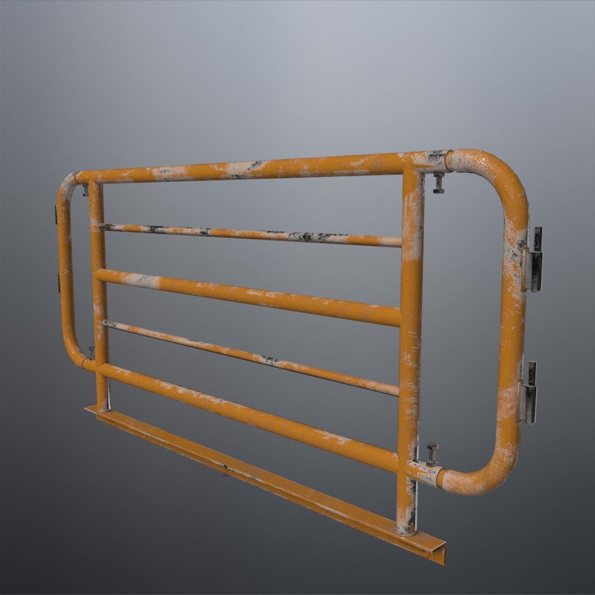3D model Steel Railing VR / AR / low-poly | CGTrader