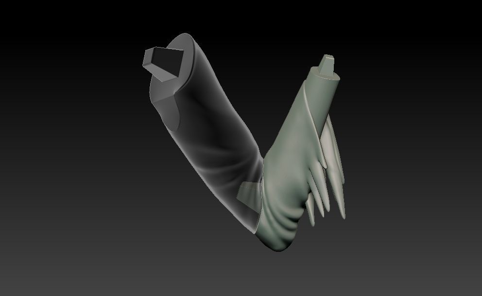 Elvira on throne 3D model 3D printable | CGTrader