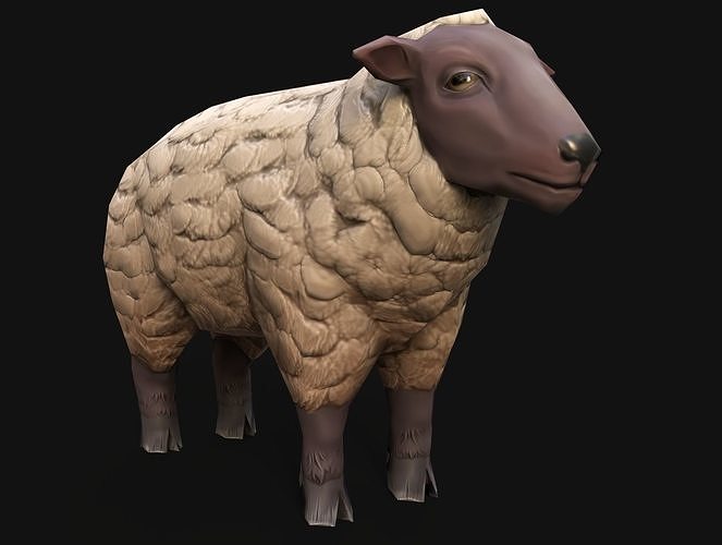 3D model Mobile Sheep VR / AR / low-poly | CGTrader