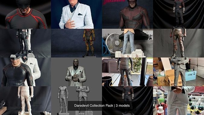 Daredevil Collection Pack | CGTrader