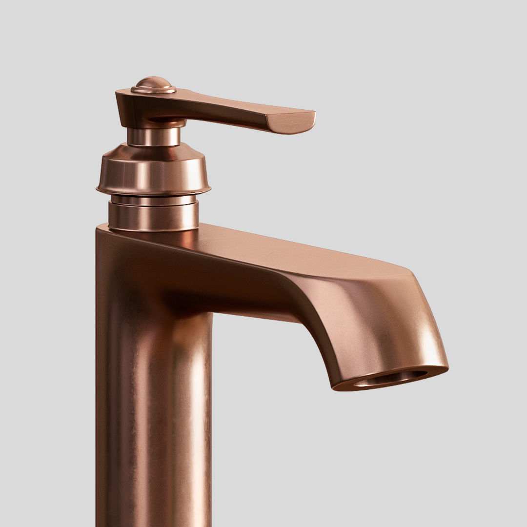Cooper single-hole vessel faucet 3D model | CGTrader
