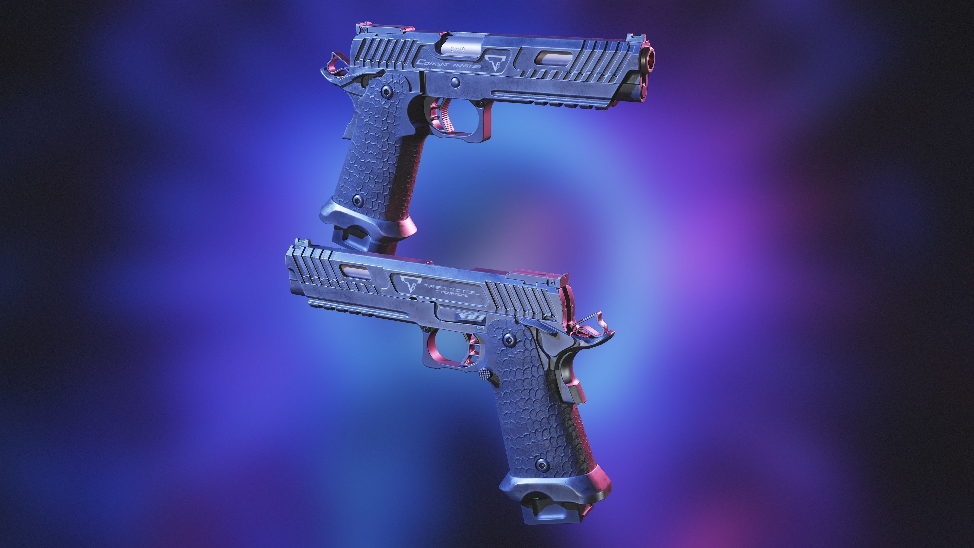3D model Taran Tactical STI 2011 Low Poly Game Ready PBR VR / AR / low ...