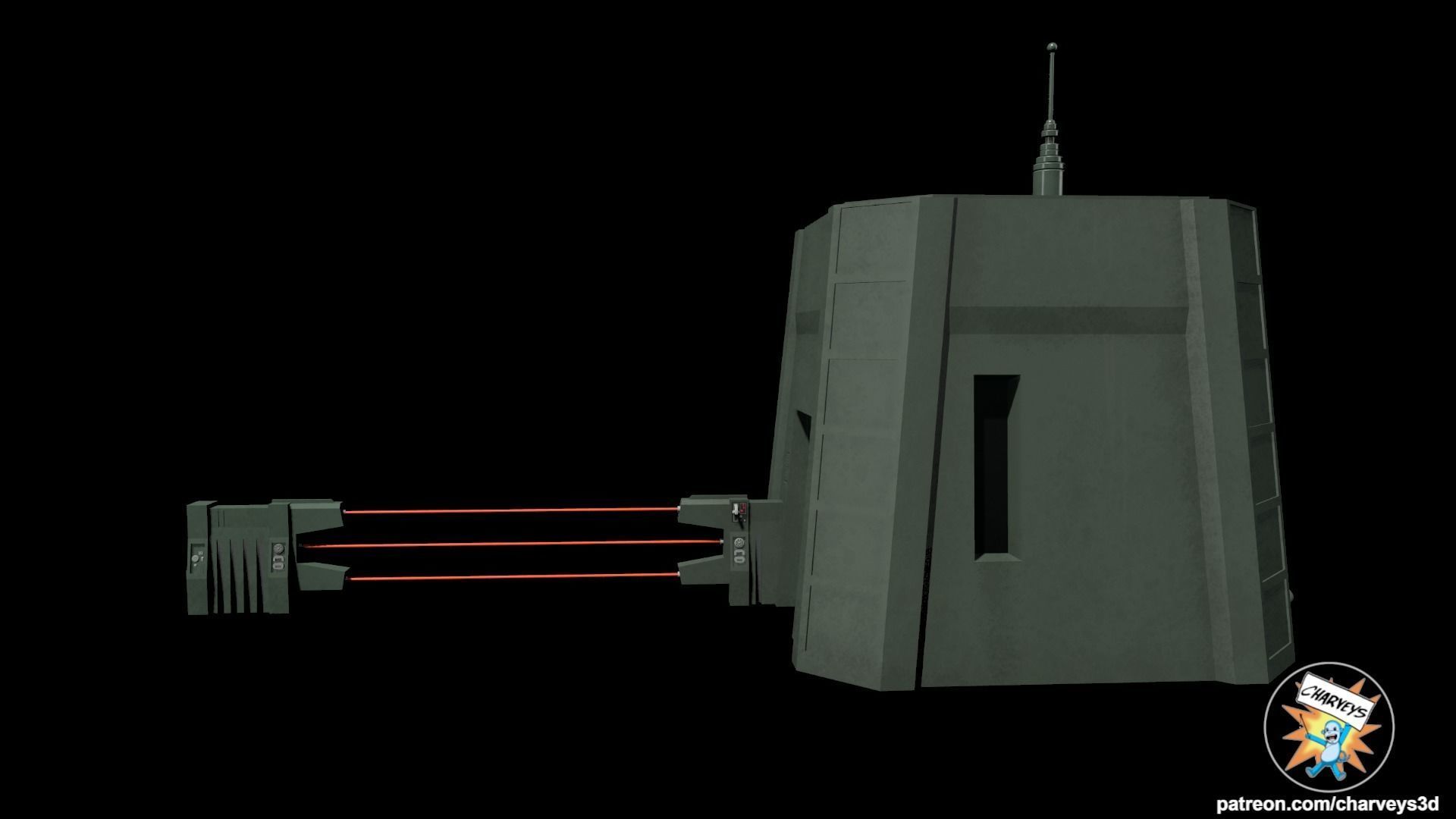 Star Wars Imperial Mapuzo Checkpoint Diorama for action figures 3D ...