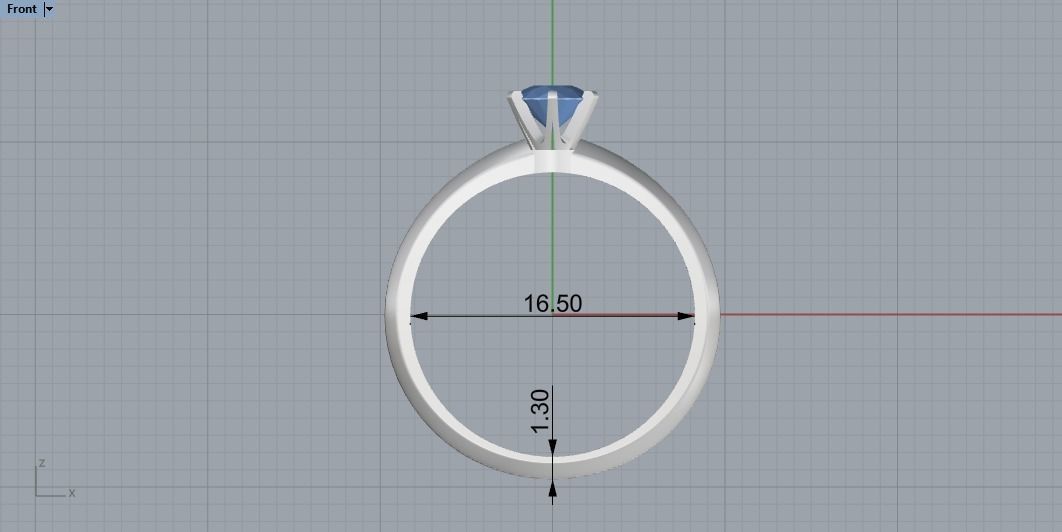 tiffany rings 132 3D model 3D printable | CGTrader