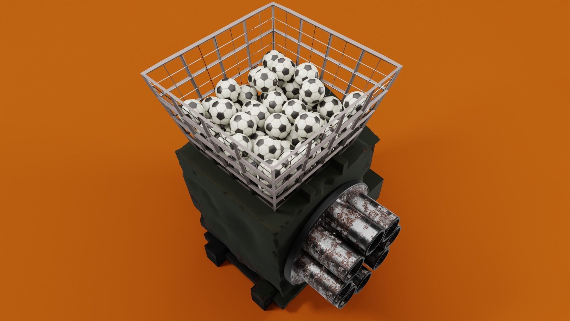 Balls Canon Inspired BY the Anime Inazuma eleven 3D model | CGTrader