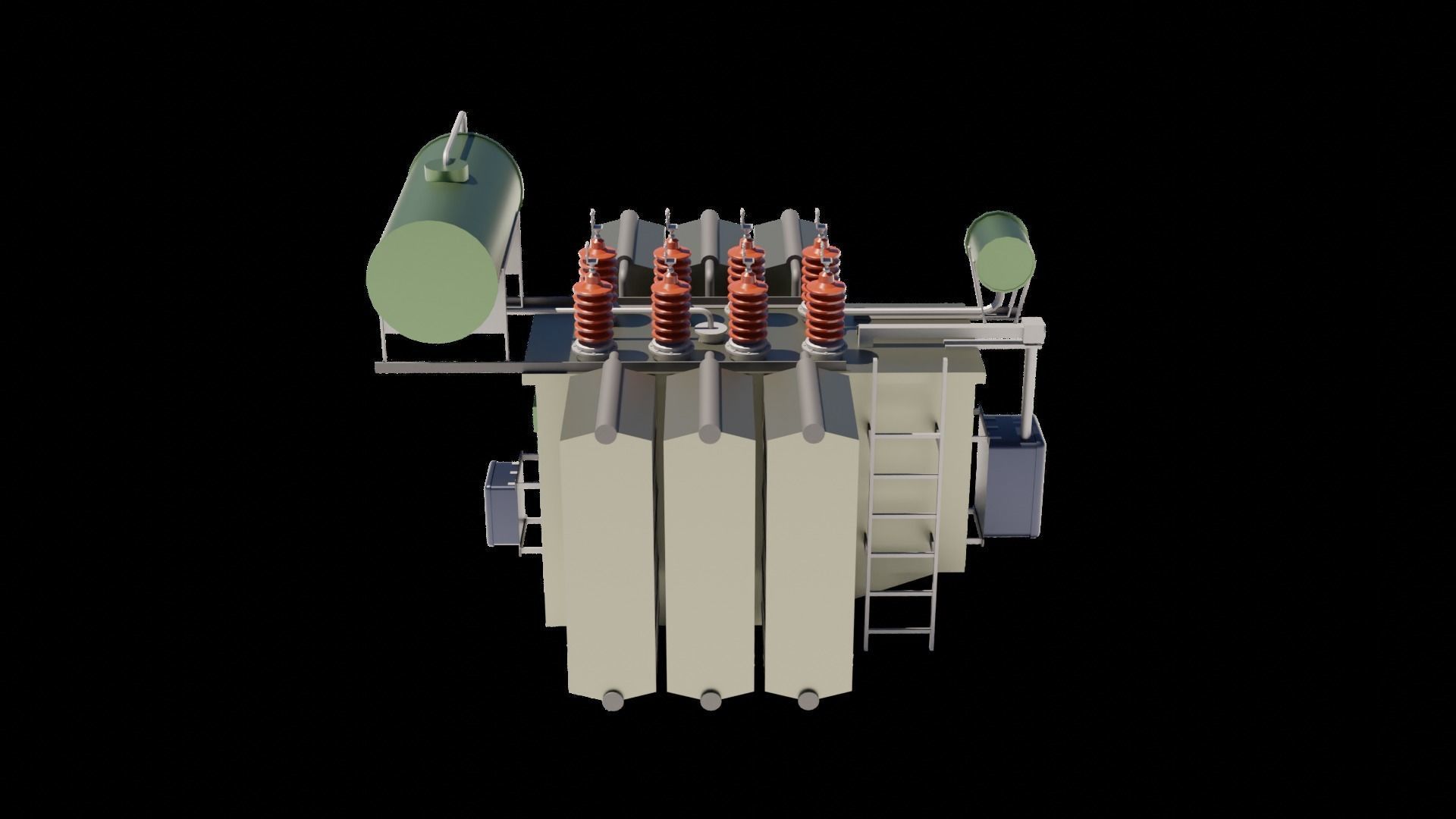 3D model Power Transformer VR / AR / low-poly | CGTrader