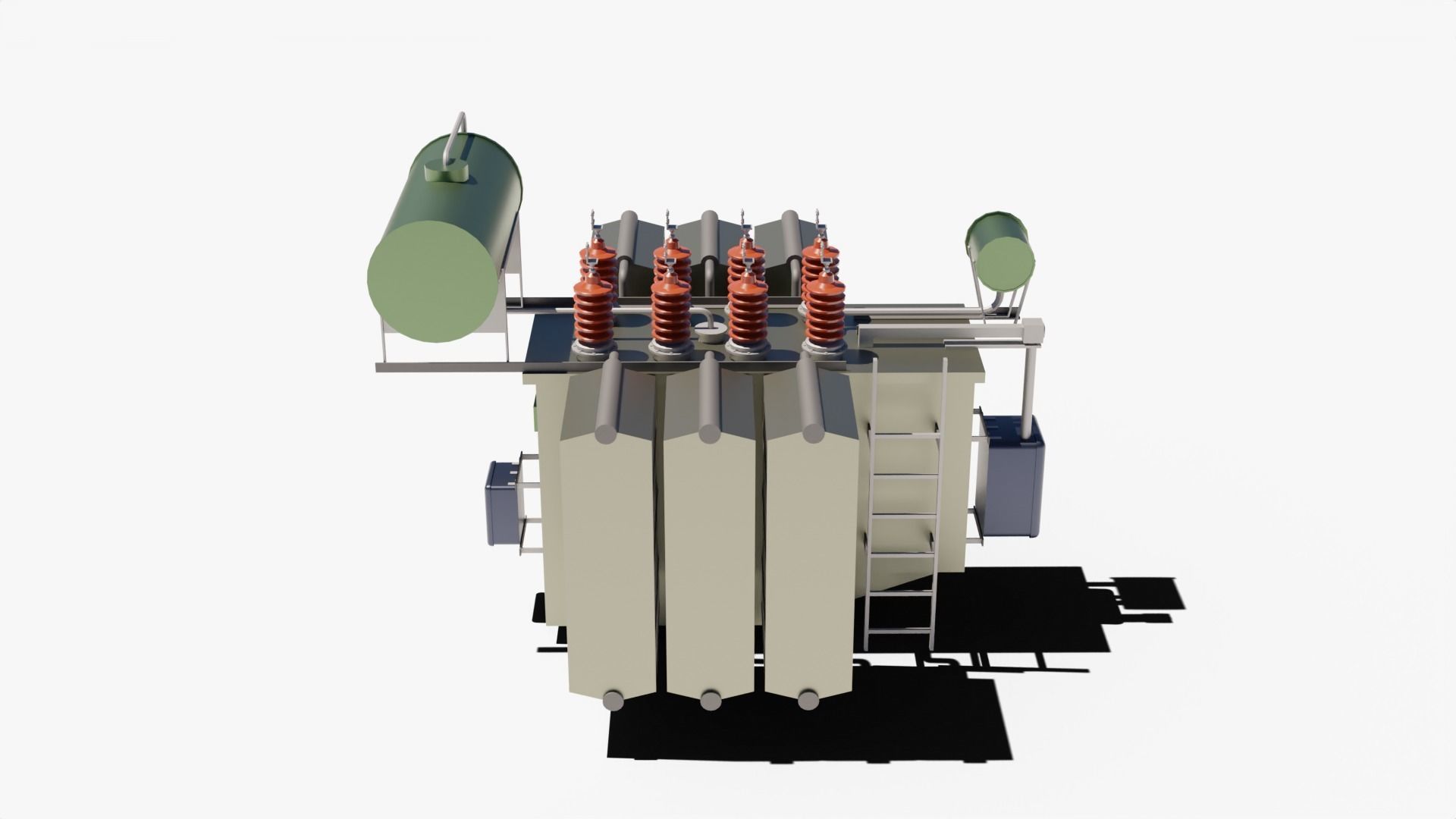 3D model Power Transformer VR / AR / low-poly | CGTrader
