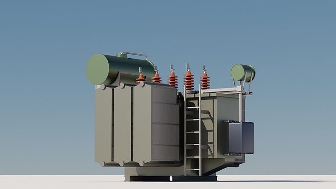 3D model Power Transformer VR / AR / low-poly | CGTrader