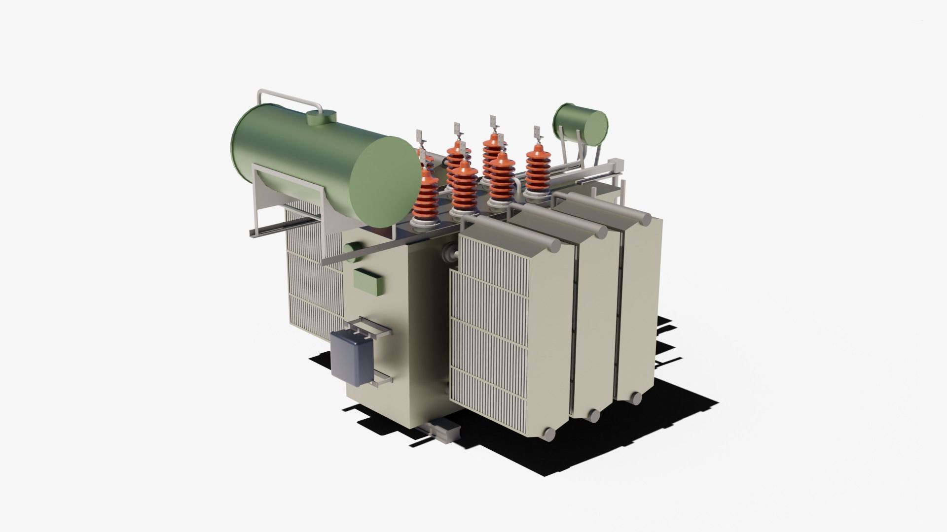 3D model Power Transformer VR / AR / low-poly | CGTrader