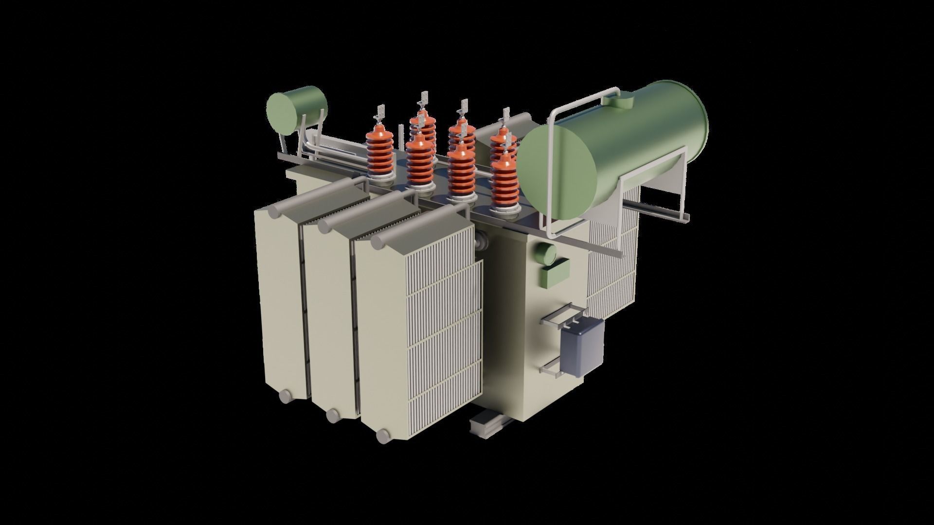 3D model Power Transformer VR / AR / low-poly | CGTrader